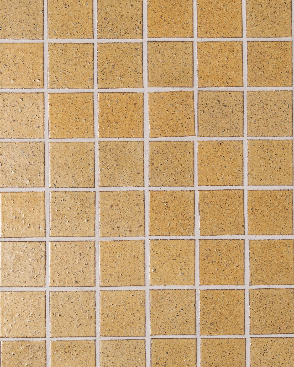 Hatsu Square Wheat Hand Glazed Japanese Mosaic Tile | Kazoku Tiles